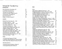 Enzo Menus - Enzo Bistro & Wine Bar